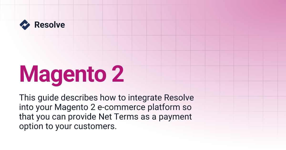Magento 2 | Resolve